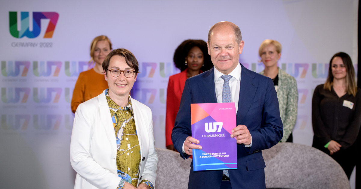 Women7 Summit 2022 "Time to Deliver" mit Olaf Scholz - Digitalagentur 3pc